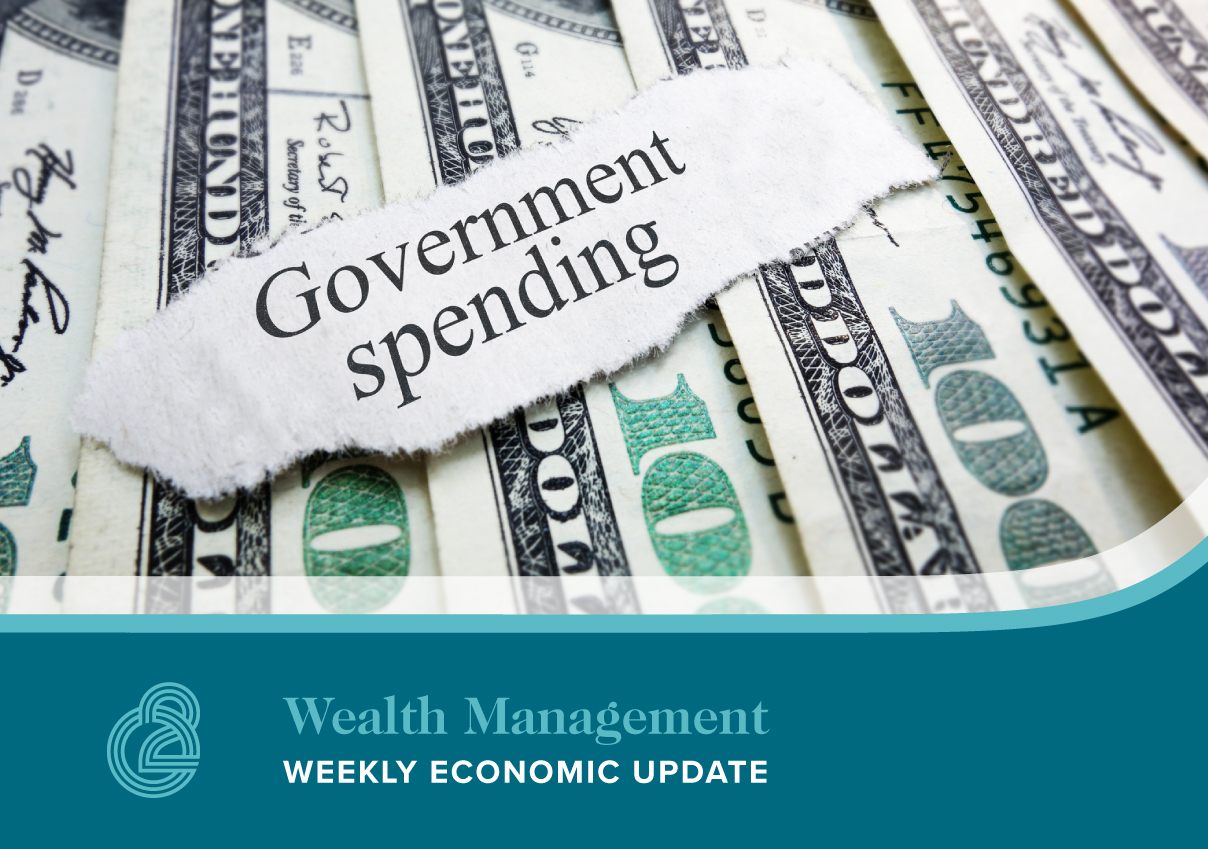 Government Spending Money Budget Deficit Newspaper Headline On Money