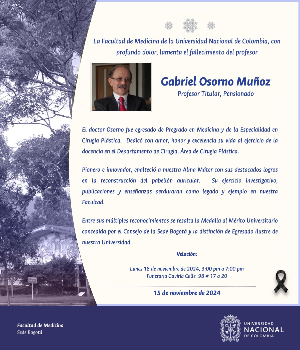 Ejemplos De Reconocimientos Funerarios