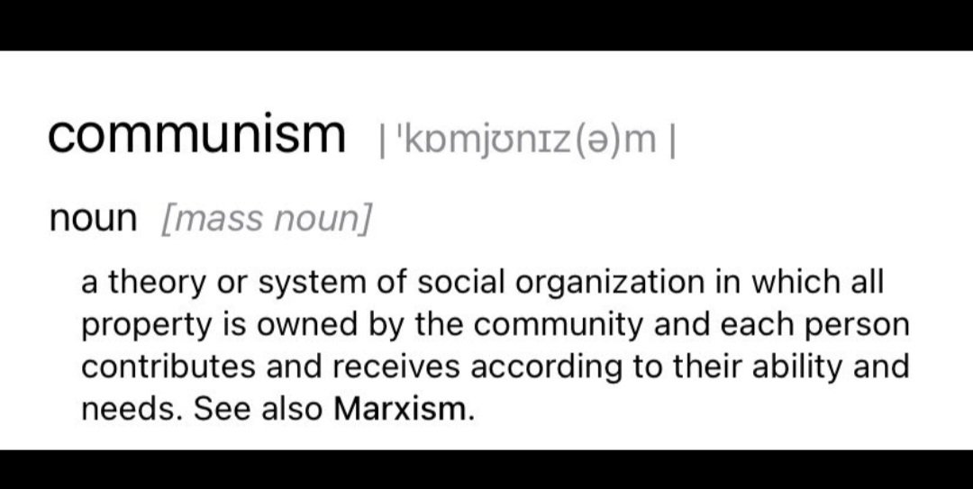 Communism Definition