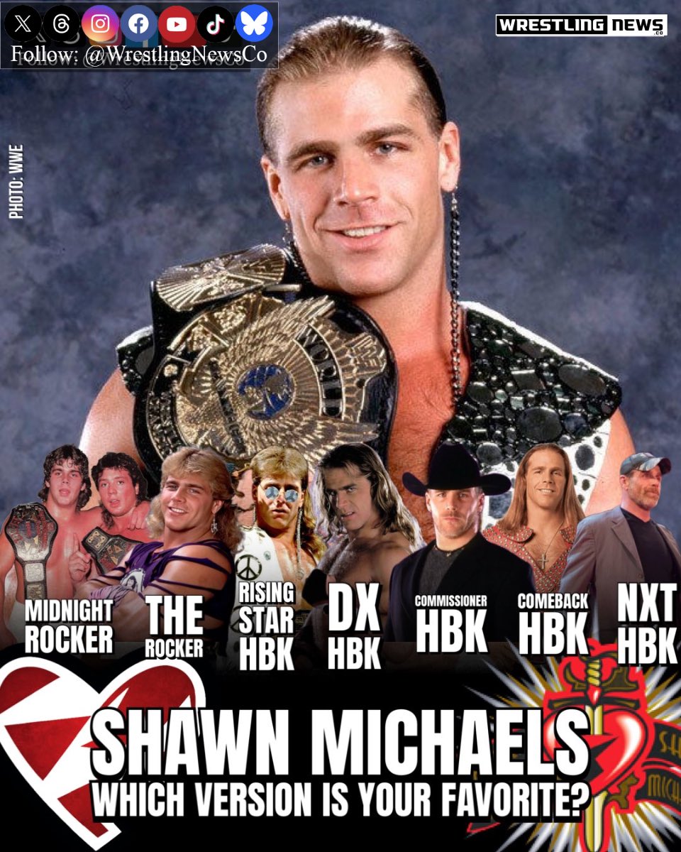 Shawn Michaels 2024 Bart Tucker Kraft's Kip Up Got Shawn Michaels'