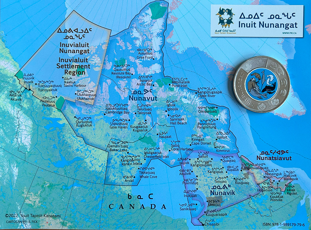 Inuit Tribe Map