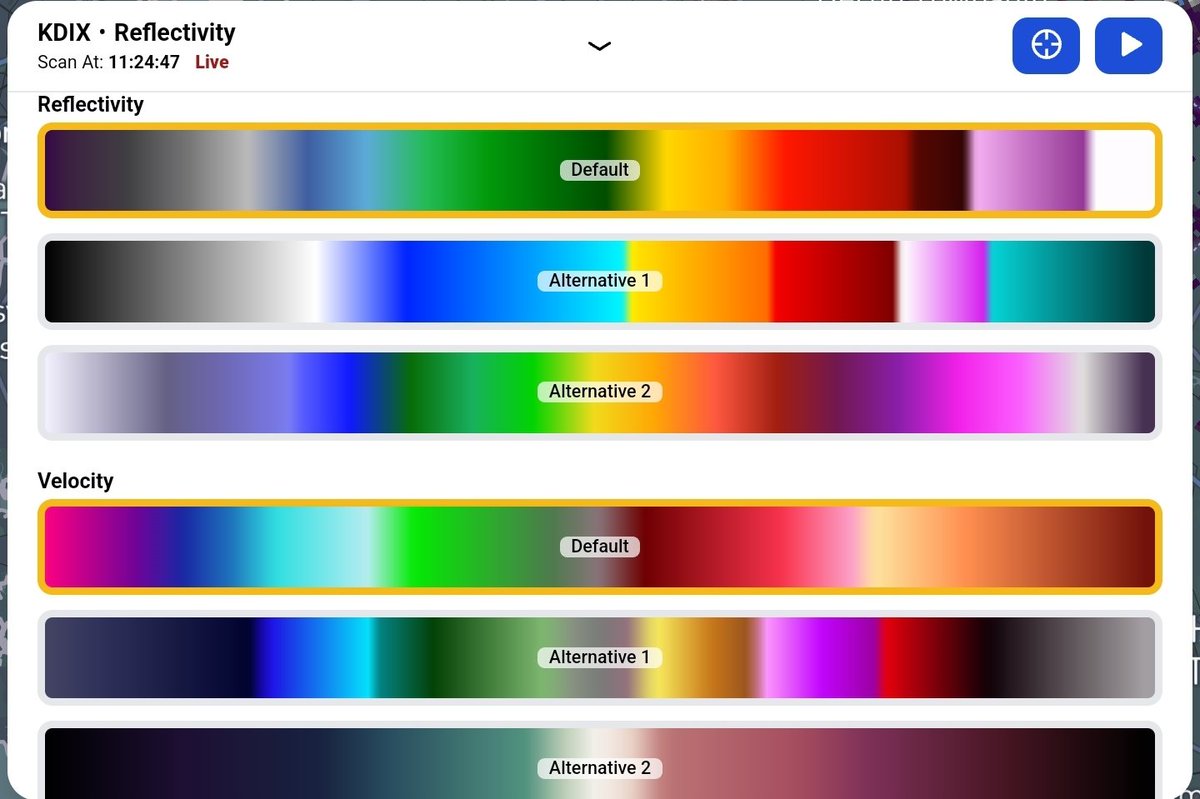 Grlevelx Color Table Settings — Supercell Wx Documentation