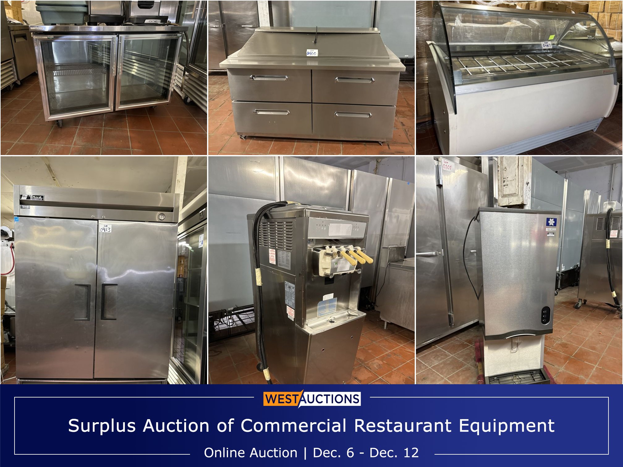 Restaurant Equipment Auction