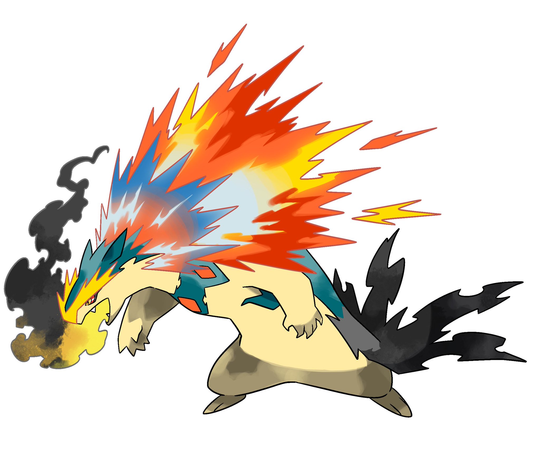 Typhlosion Evolution