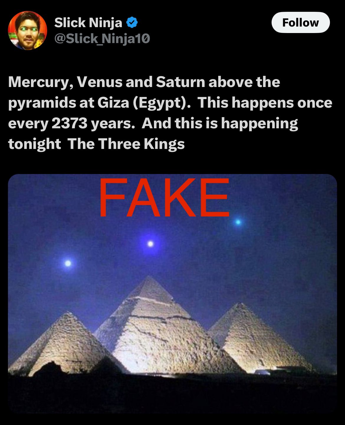 When Planets Aligned With Pyramids