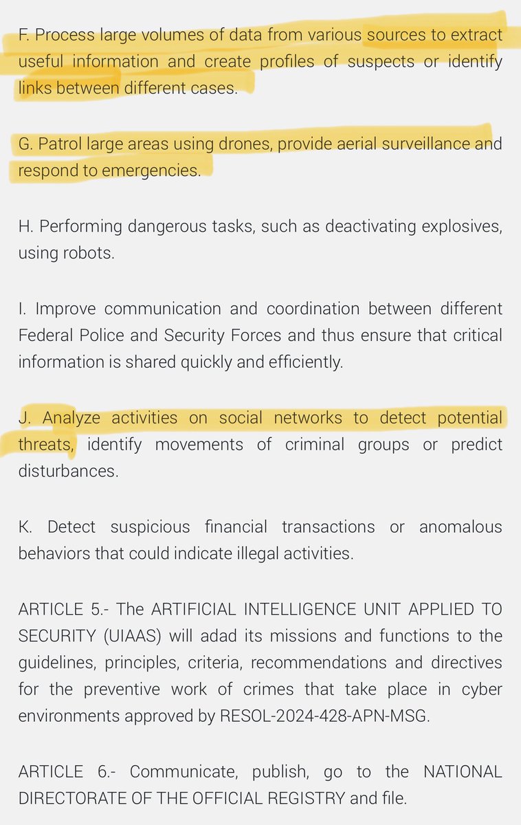 > be Javier Milei > pretend to be “muh based libertarian” > sign ...