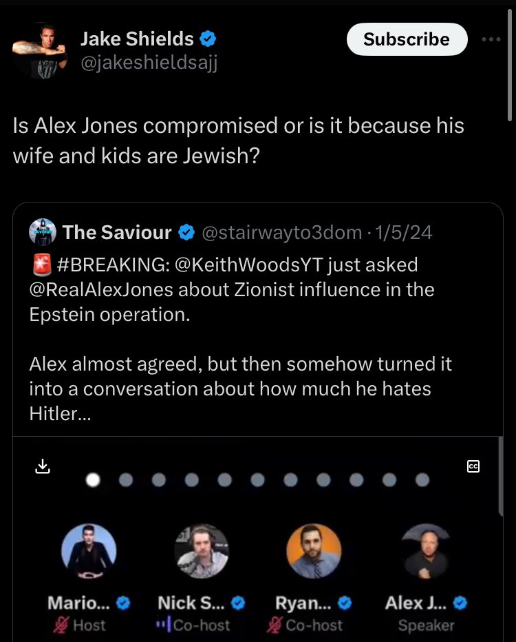 Okay so the weird fedposty wignat account @theofficial1984 account got ...