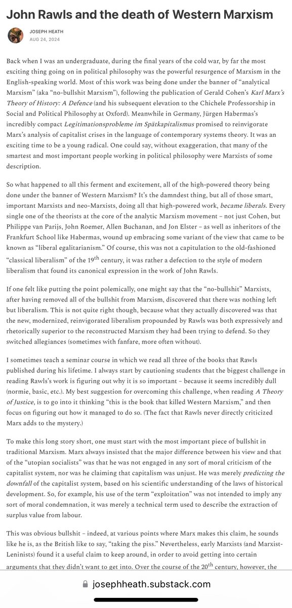 Marxism was destroyed bc someone finally pointed out that all the ...