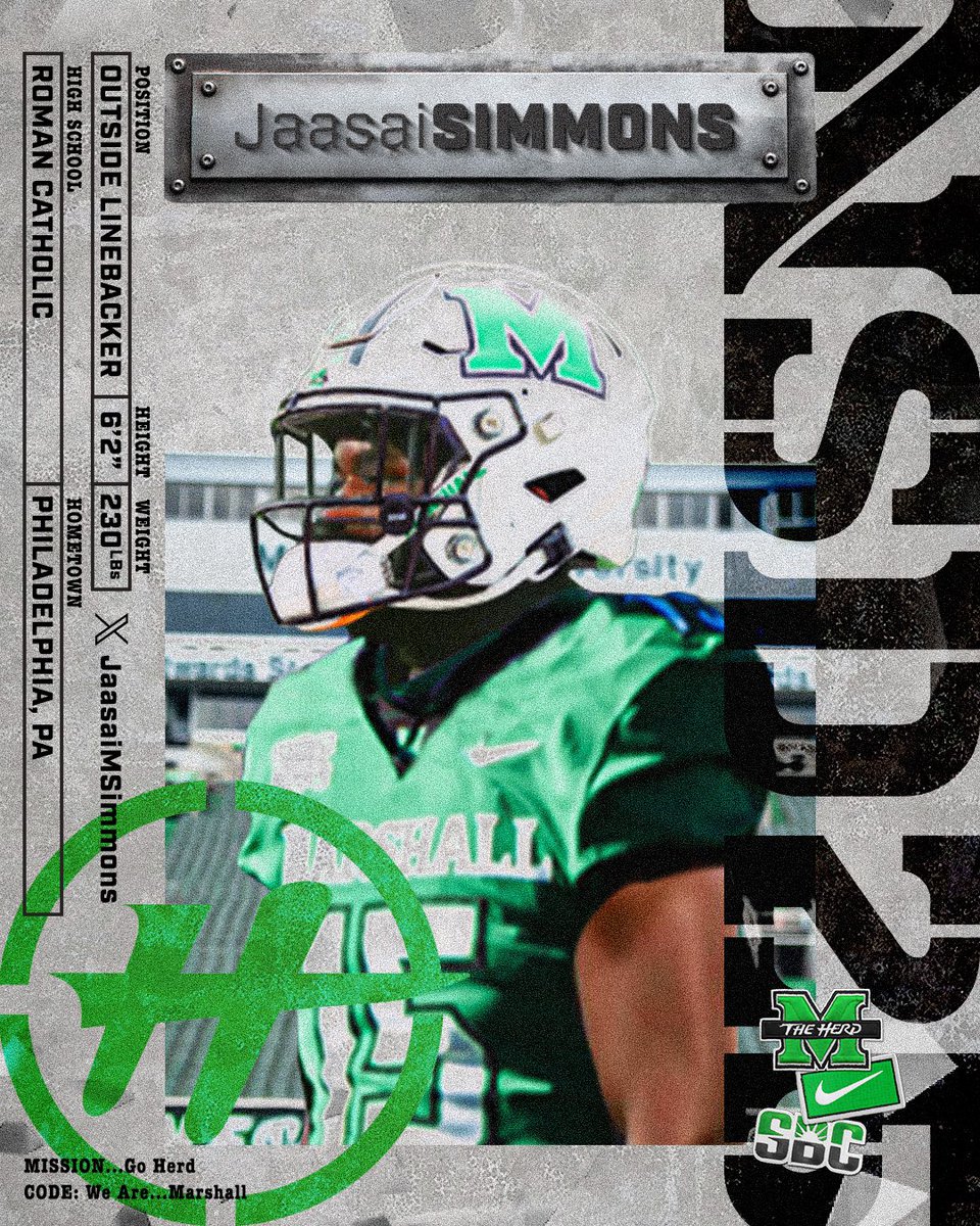 Marshall Football on X Time to Lock in Welcome JaasaiMSimmons to the family CloseTheGap25 https t Y6qQ2Agq1Q X