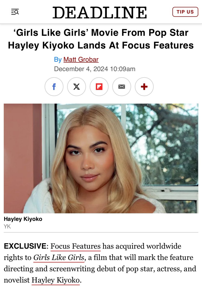Hayley Kiyoko 2024 Hayley Kiyoko 1 EQ Music Blog