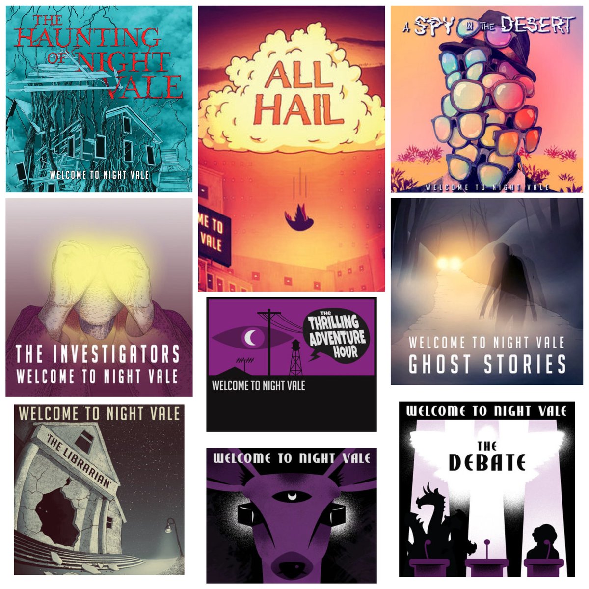 Welcome To Night Vale Poster Great Glowing Coils Of The Universe: