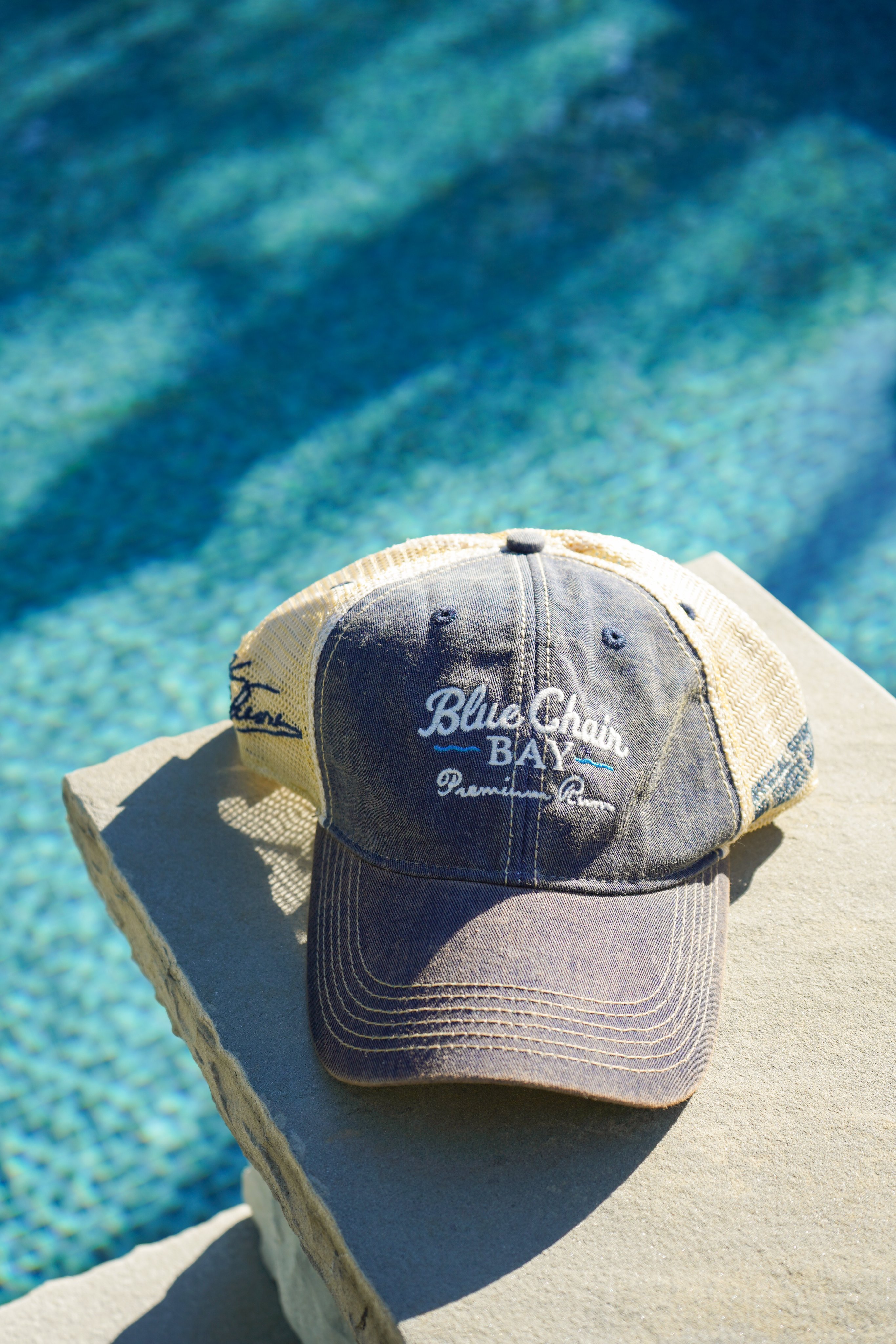 Blue chair bay rum hat store