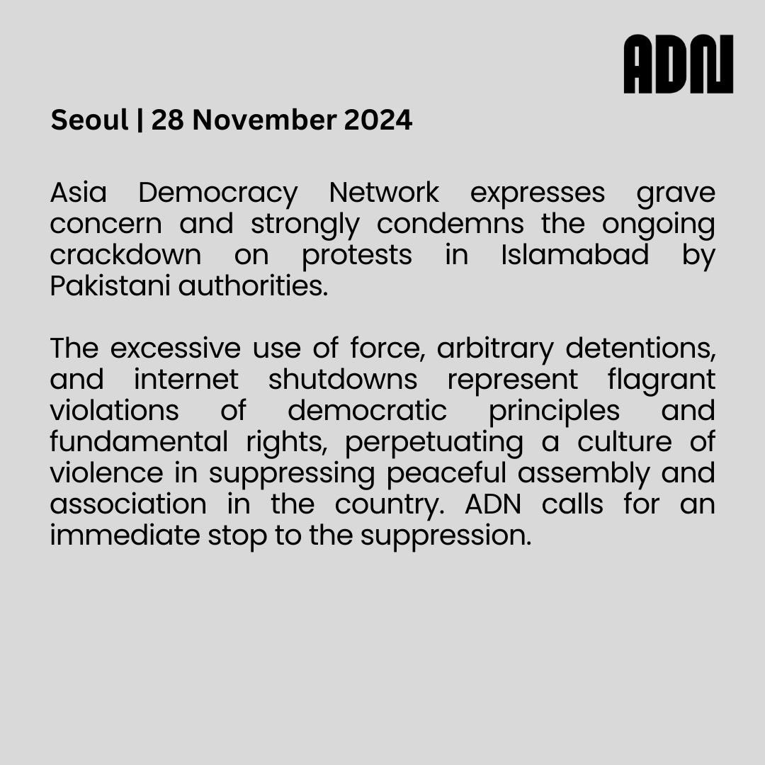 Asia Democracy Network – Building a just, equitable and sustainable ...