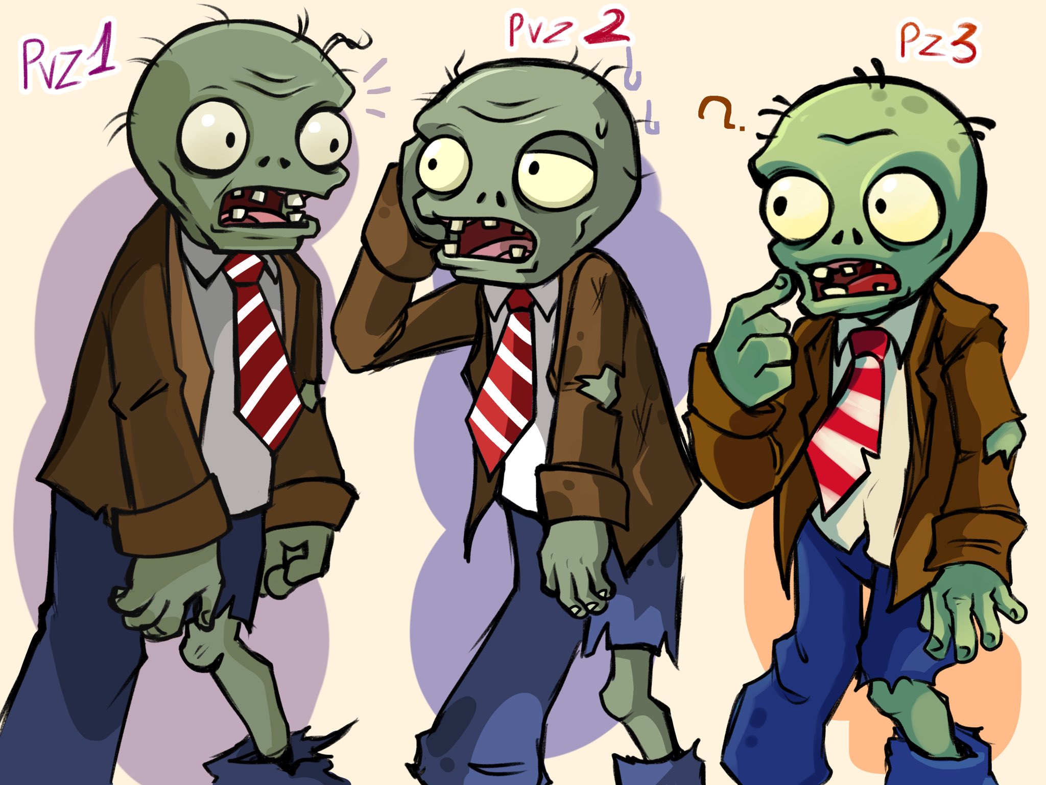 Plantes Contre Zombies Zombie Normal