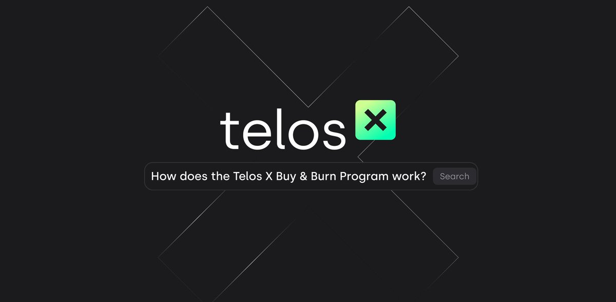 Telos X (@Tlosx_official) is the next exchange (CEX) of the #Telos community. It was announced ...