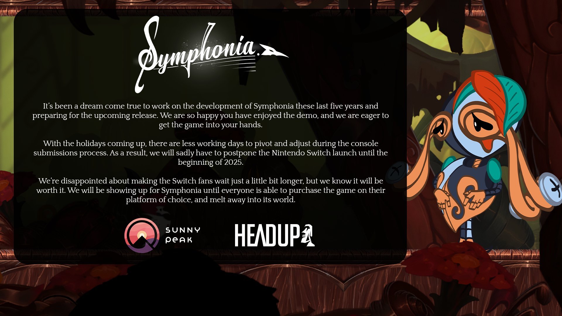 Symphonia - Indie Musical Platformer Announced at Gamescom | ResetEra