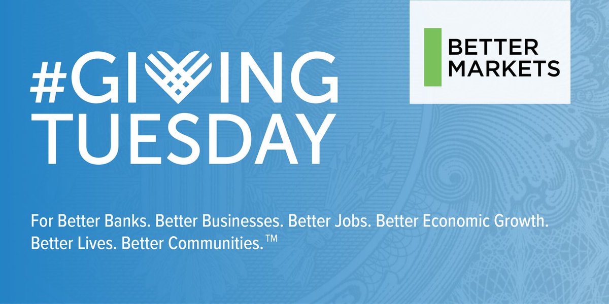 Better Markets | Transparency. Accountability. Oversight.