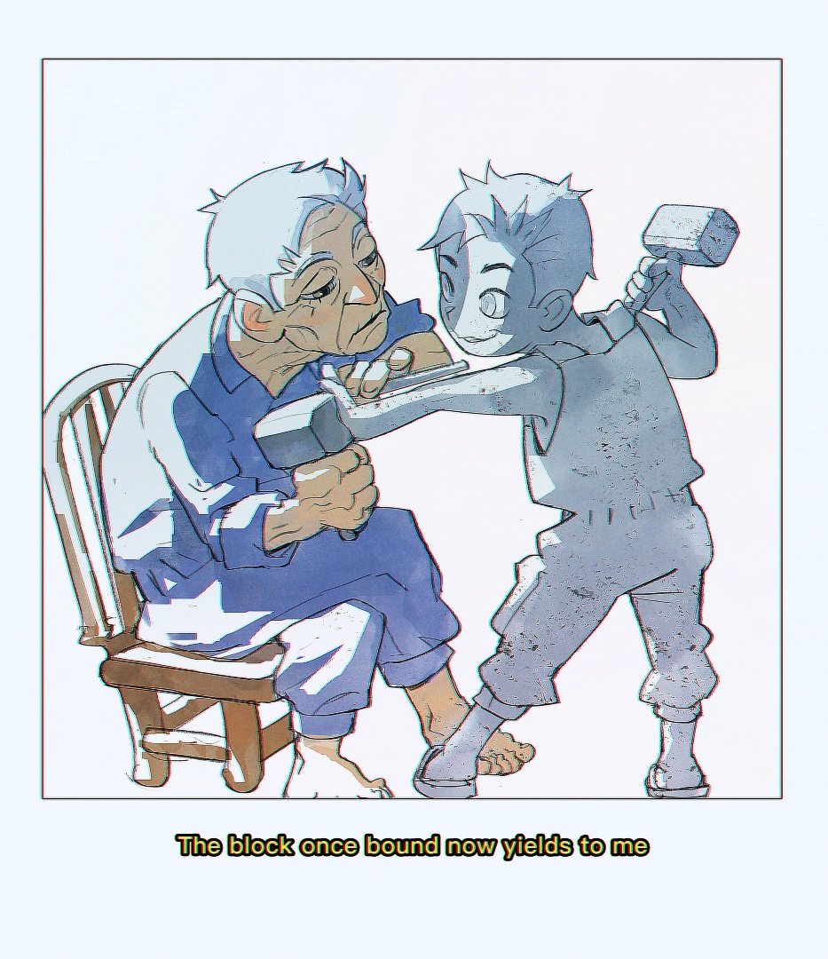 「New Pencil Brush 」Ramon AOの漫画