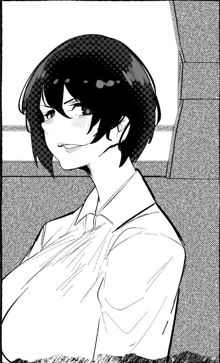 「僕くんとボーイッシュ彼女との初エッチシーン もうすでに不穏だね!WIP 」Mr.way@C106 日曜-東ハ20aの漫画