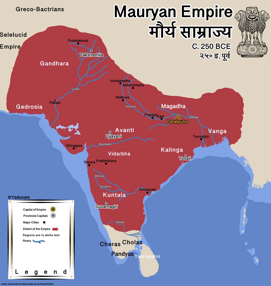Gupta And Mauryan Empire Map File:Chandragupta Maurya Empire.jpg
