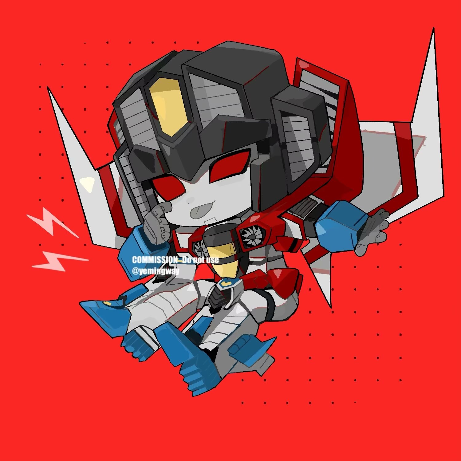 Chibi Starscream Prime Buy Transformers Heads Starscream Coin By