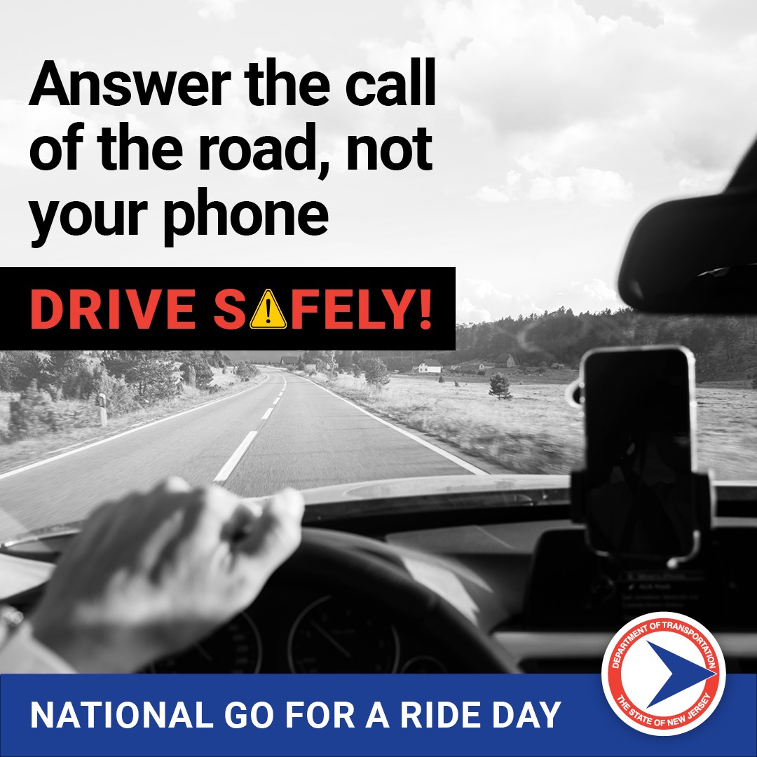 Safe Drive Quotes NJDOT On X: "National Go For A Ride Day Is The