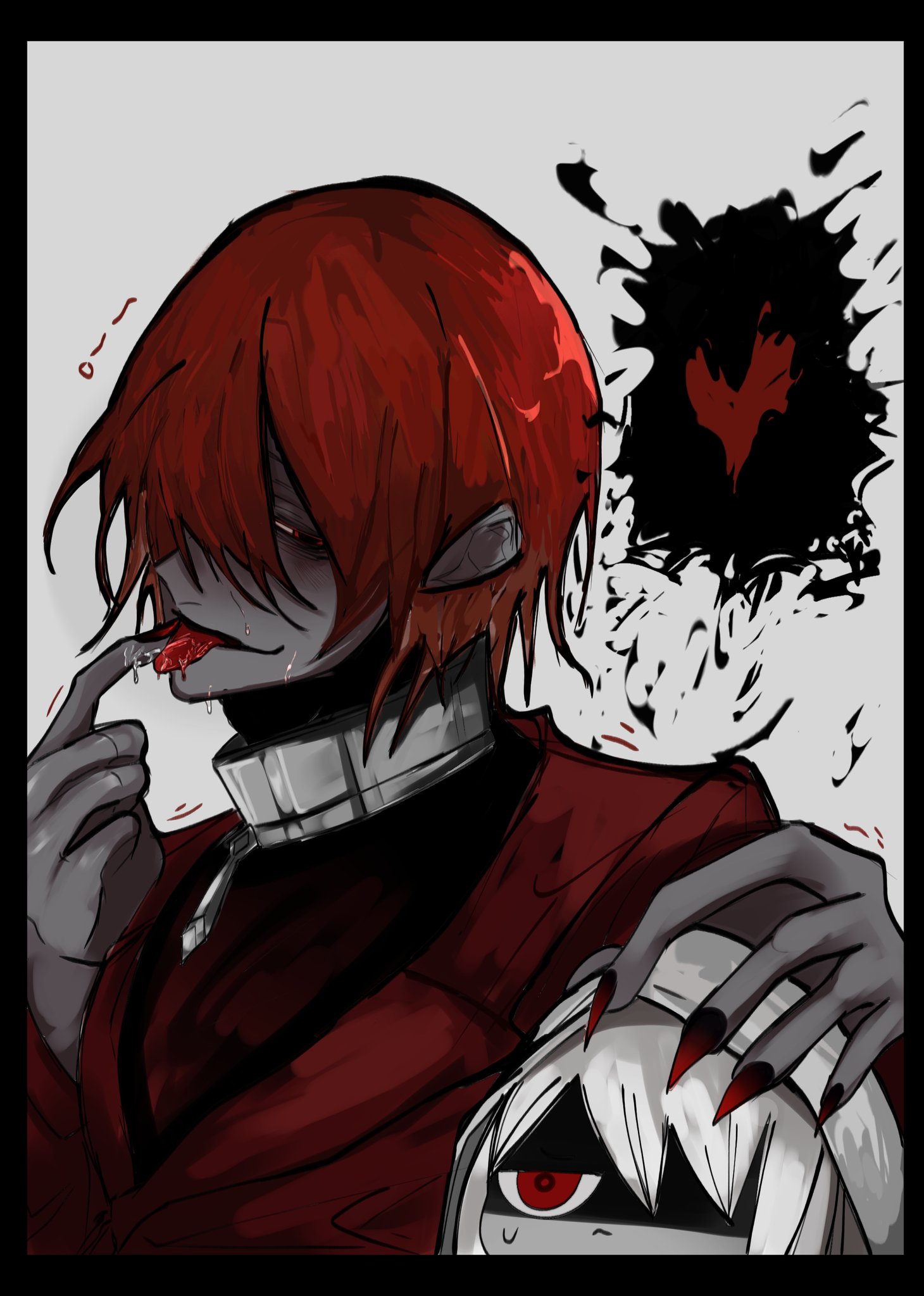Zalgo Creepypasta Human Form ArtStation Creepypasta 86: Zalgo's