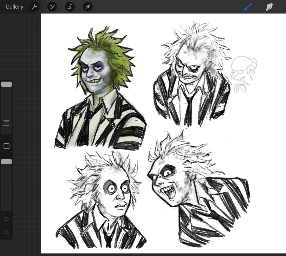 「it's 3am time to share some moviejuice doodles i forgot to p」Spike R ...