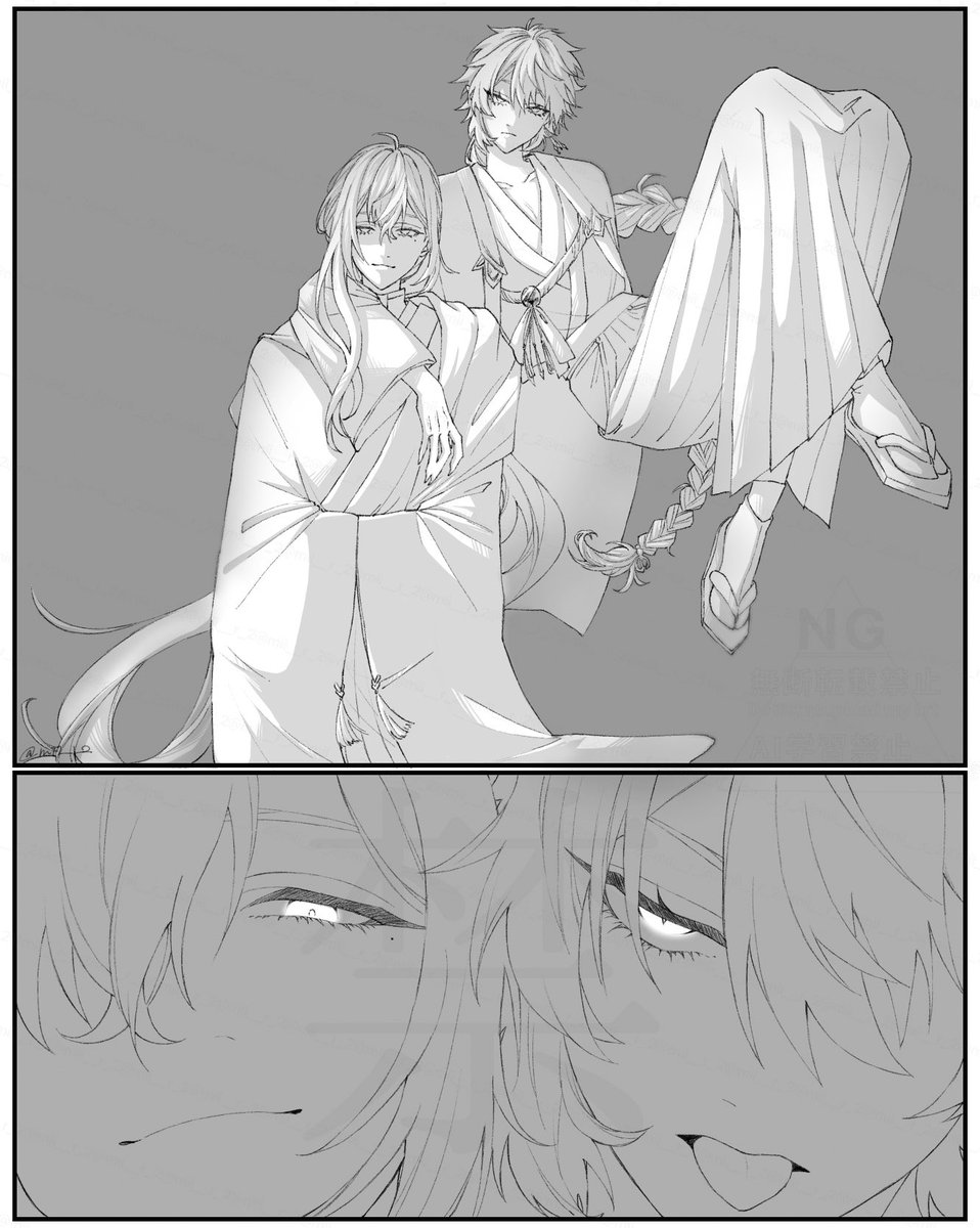 「二人同時に倒さないといけないタイプの敵 #KuzuArt #かな絵 #くろのあとりえ 」みら。の漫画