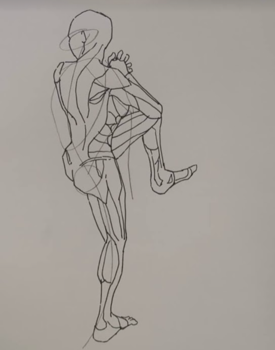 1日1絵(模写あり)Ⅳ 338/365 #posemaniacs #ポーズマニ」|伊吹天花🦄漫画家のイラスト