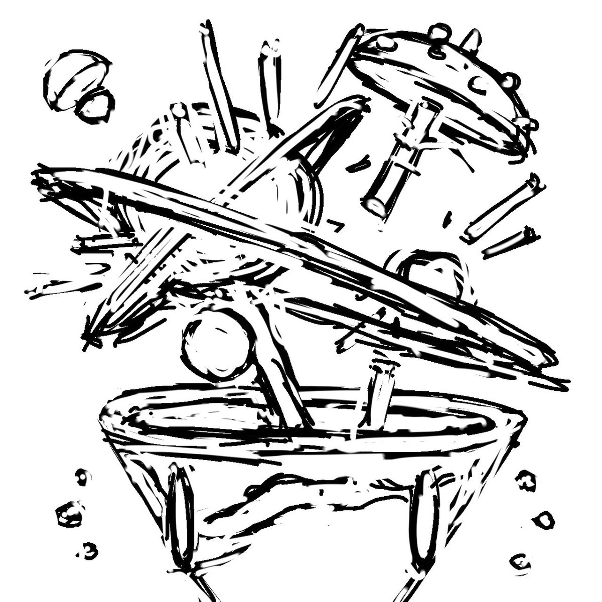 「自画像4 #絵描きさんと繋がりたい 」画家 松尾龍/Ryu Matsuoの漫画