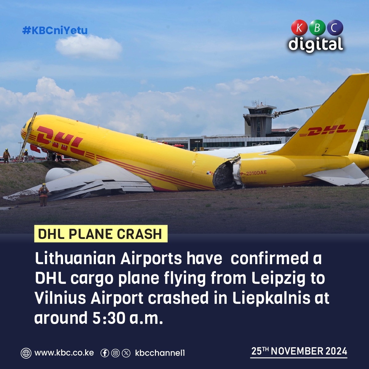 Dhl Plane Crash Lithuania