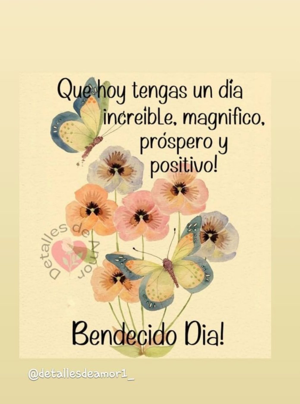 Que Tengas Un Dia Magnifico BONITO MENSAJE DE BUENOS