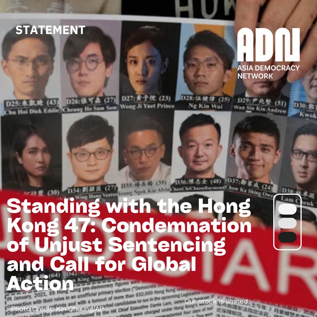 Asia Democracy Network – Building a just, equitable and sustainable ...