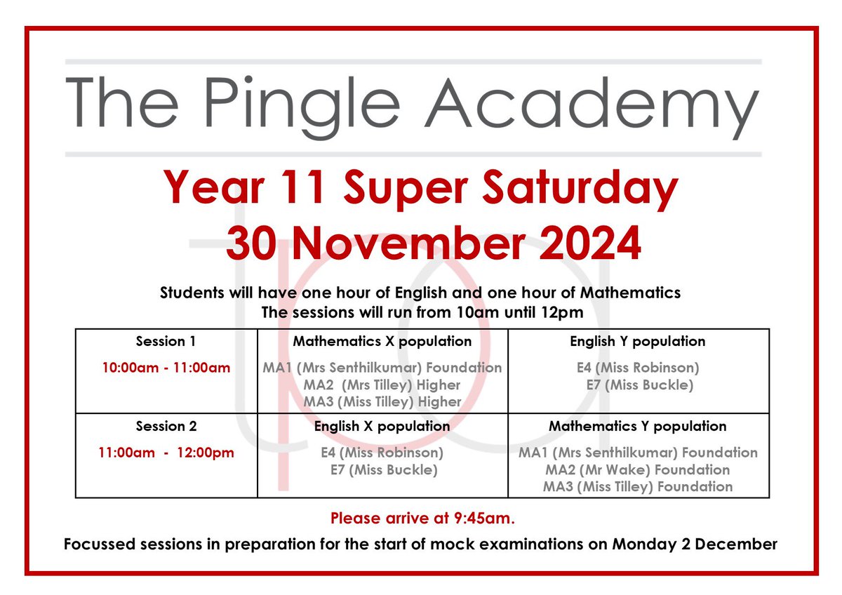 Welcome to The Pingle Academy