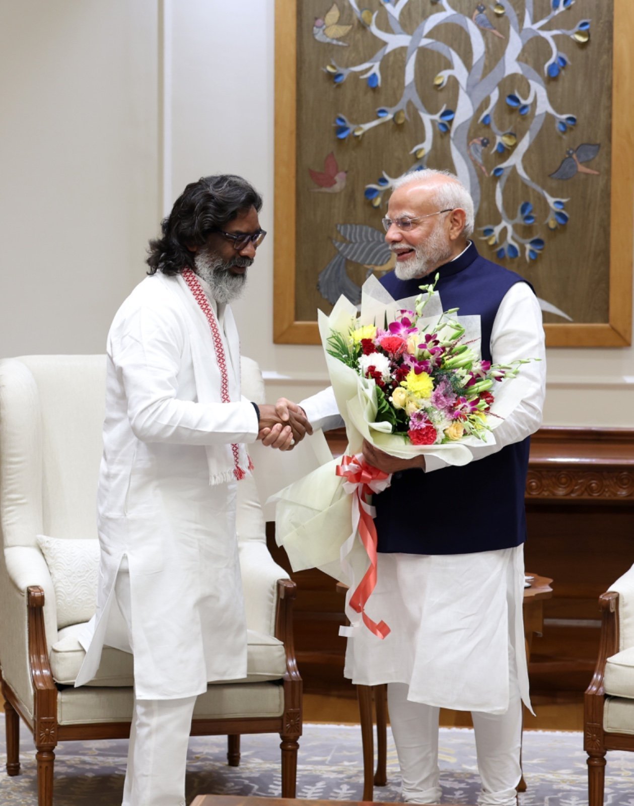 PM मोदी से आशीर्वाद लेने के बाद ये बोल गये CM हेमंत सोरेन | KohramLive