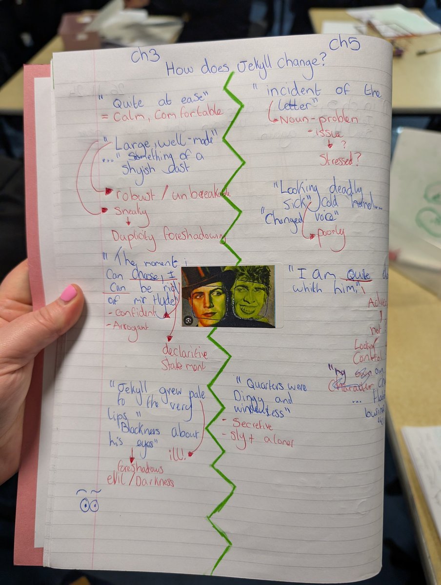 How does Jekyll's character develop from chapter 3 to chapter 5? Subtle ...