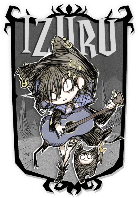 "The Busker" --- izuru mod for don't starve together is now available ...