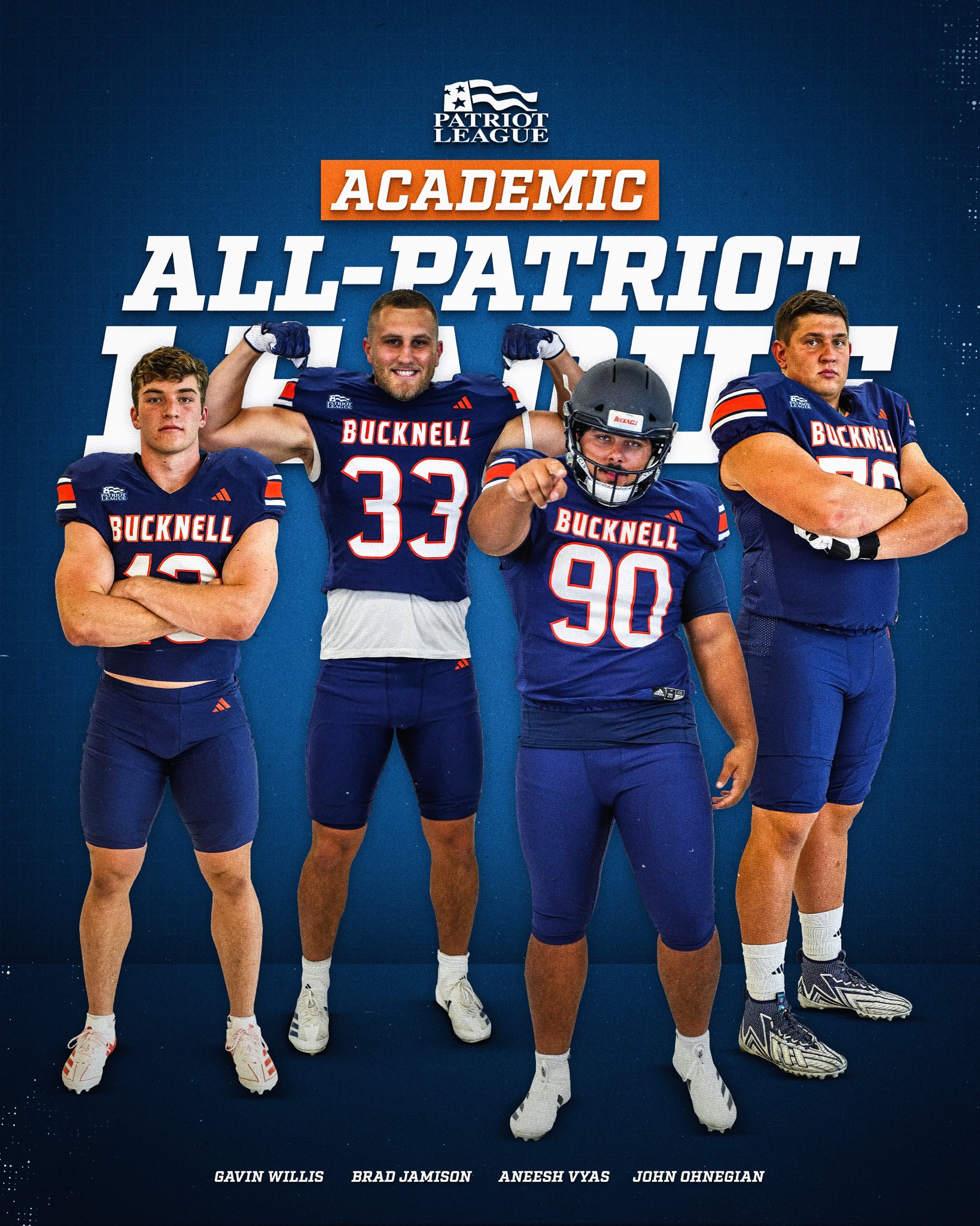 Bucknell Football Bucknell FB X