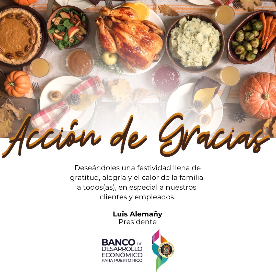 Cena De Accion De Gracias En Puerto Rico