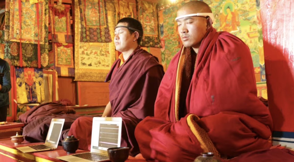 This guy scanned monks' brains. He expected normal results. But what he ...