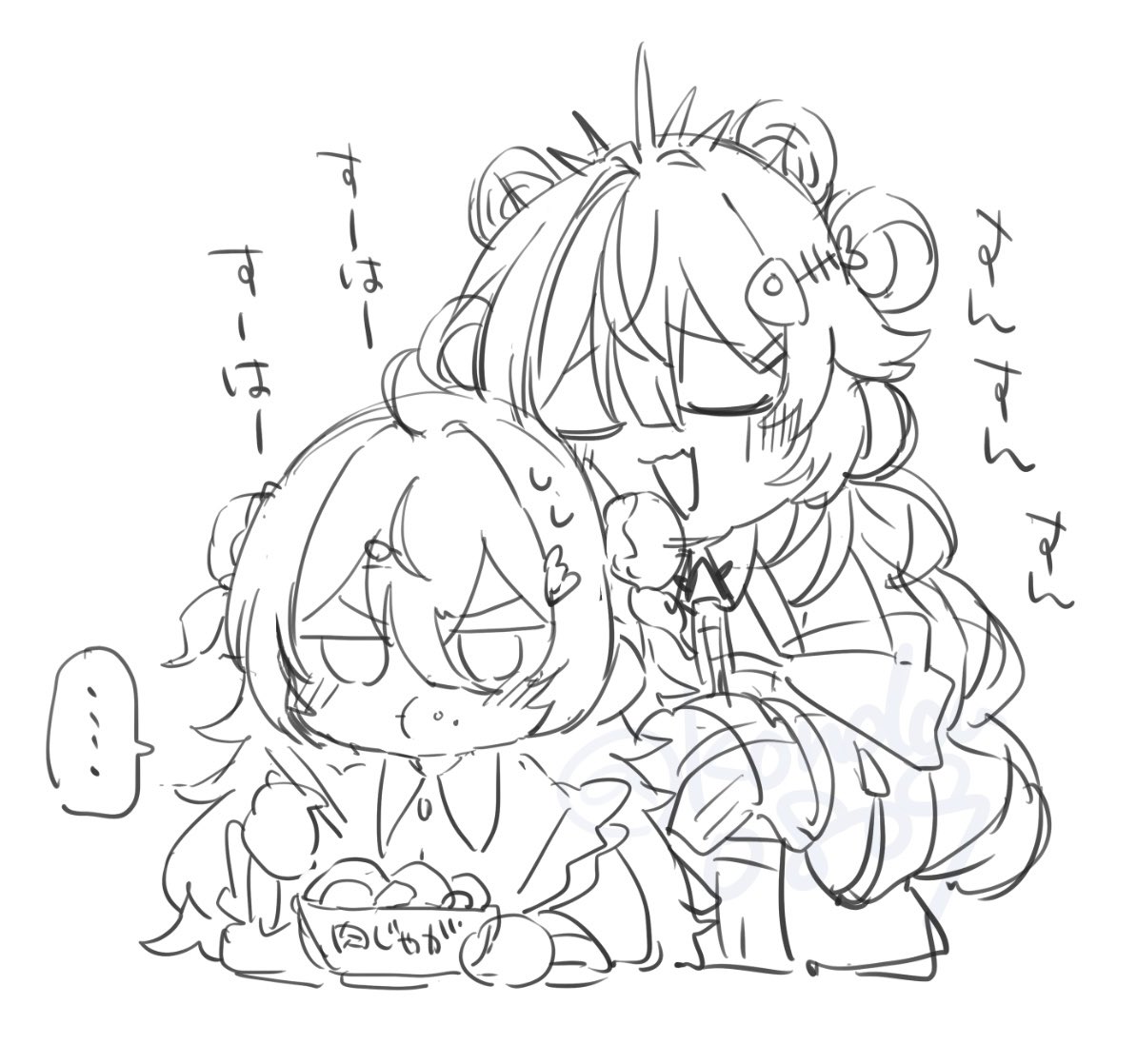 「こう…( ˘ω˘)φ 」紺堂@C106日曜西2た-07aの漫画