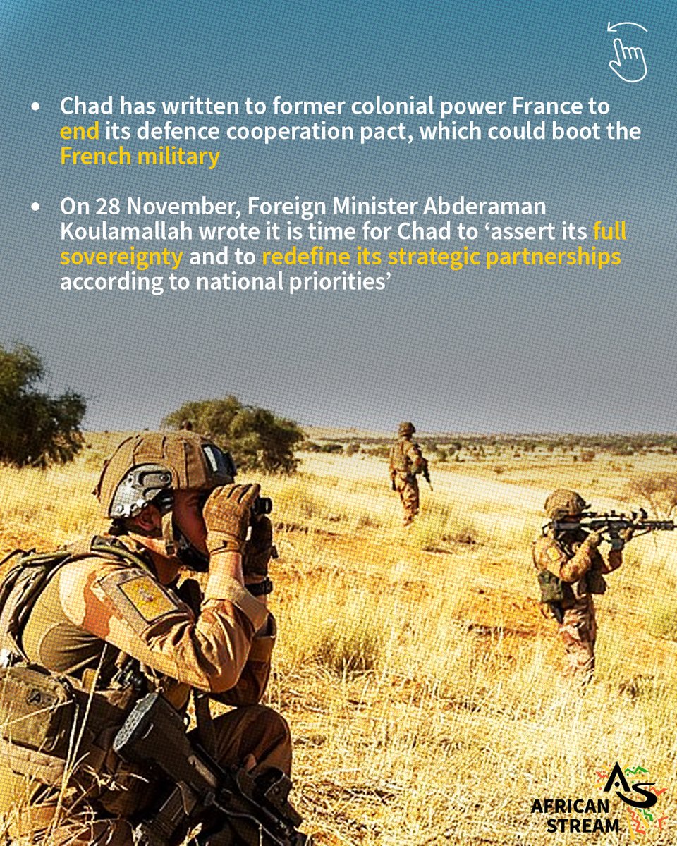 Chad gives France the Boot Chad has become the latest African state to ...