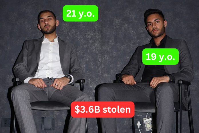 This is Cajee brothers, the biggest fraudsters in crypto. They stole $3 ...