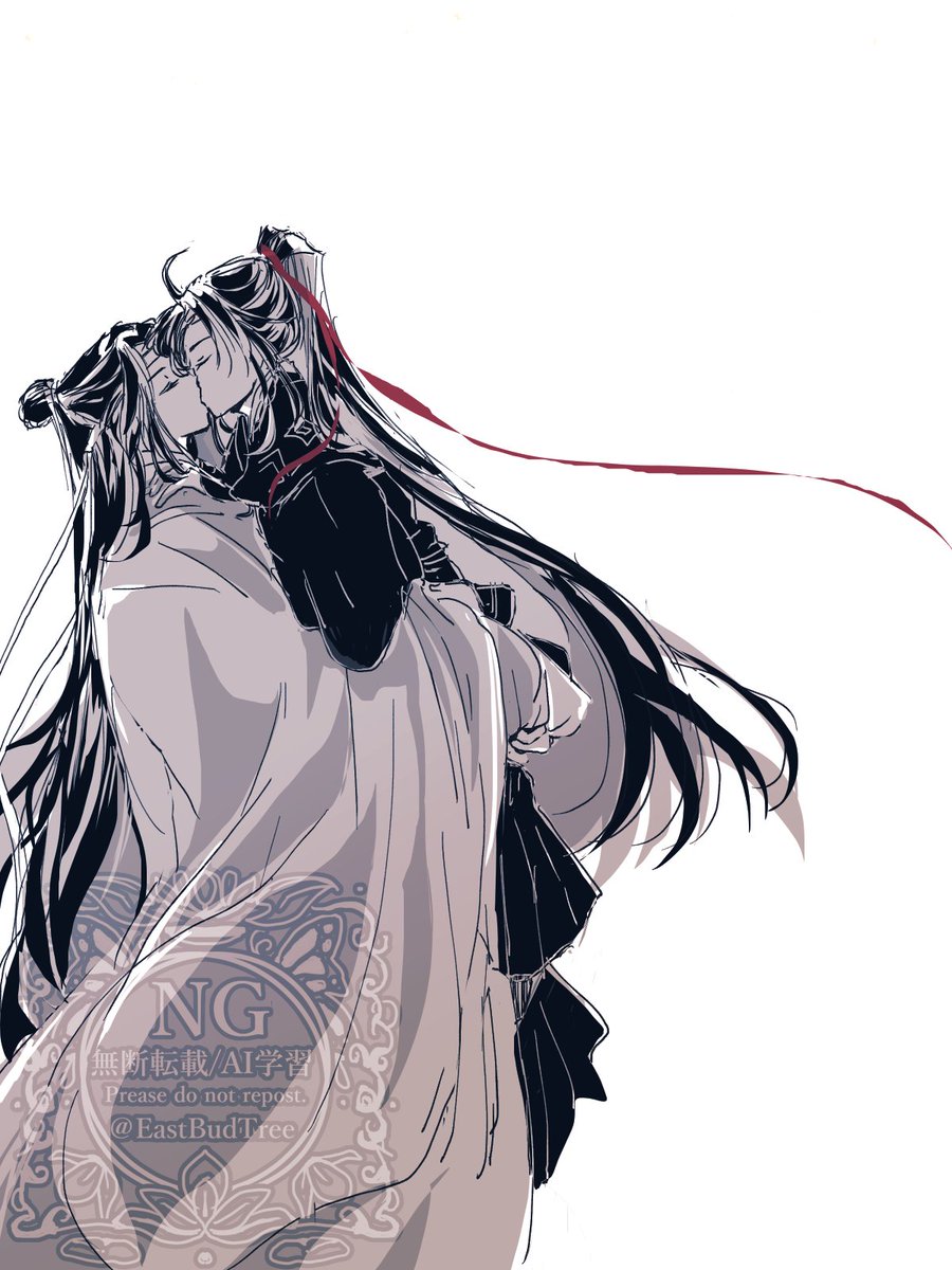 「#MDZS 『髪』(リメイク) 」EastBudの漫画
