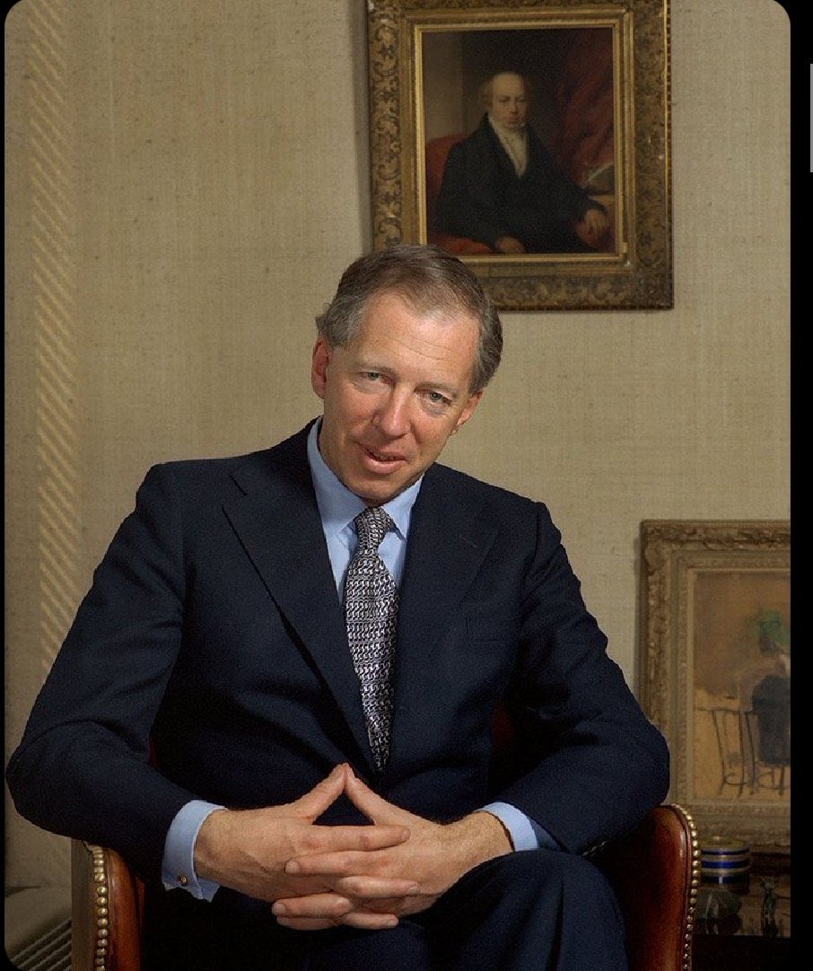 This is Lord Jacob Rothschild. He died last year as the head of one of ...