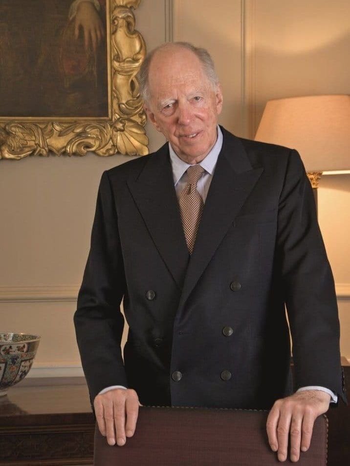 This is Lord Jacob Rothschild. He died last year as the head of one of ...