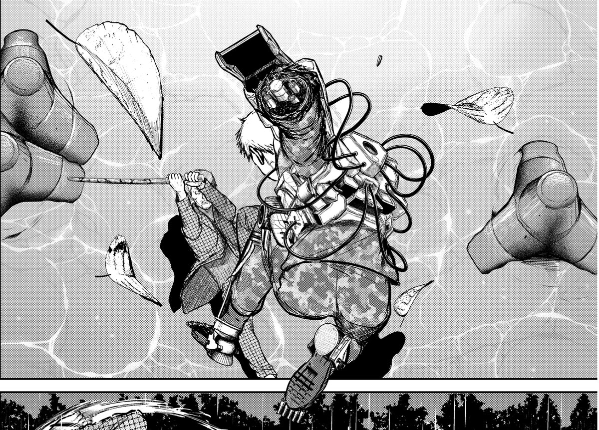 「ROPPENの第68話を脱稿しました。 今回はカトちゃんぺの見せ場のある回です。 ・・・ん? そういえば主人公が単行」宮下暁の漫画