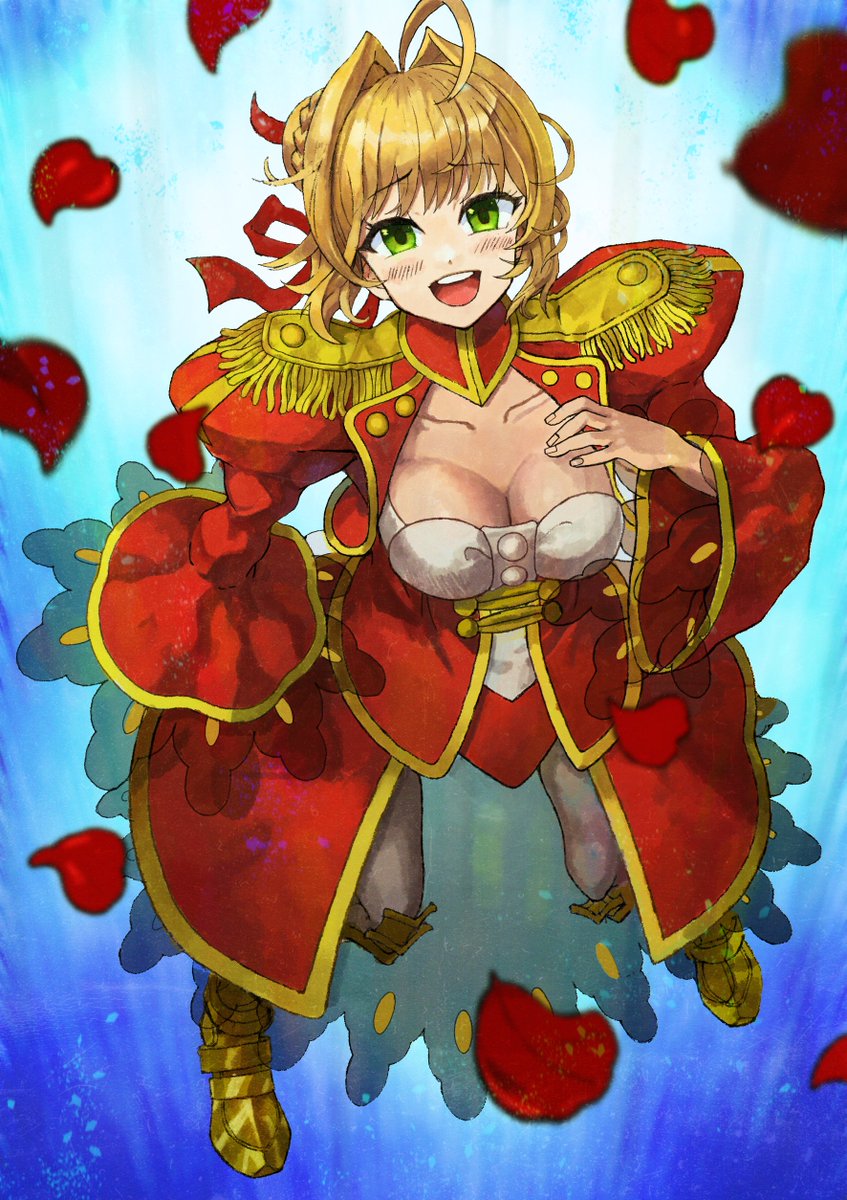 ネロ・クラウディウス(Fate) ,赤セイバー 「Fate/EXTRA Last Encoreよりネロちゃんエンディングが好きでし」|Kusama Ulto : FGOのイラスト