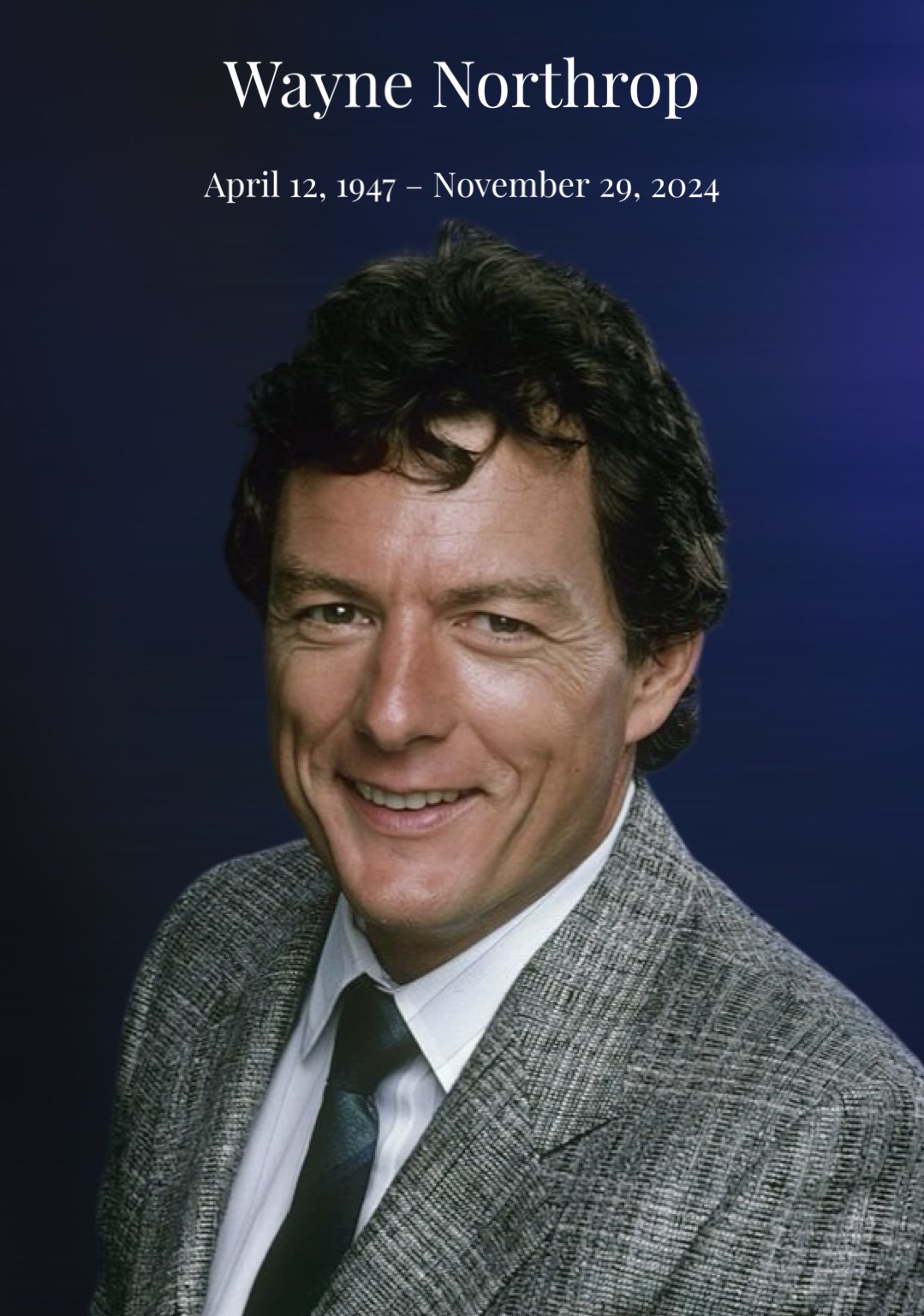 Wayne Northrop Wayne Northrop, Days Of Our Lives , Original B&W #2